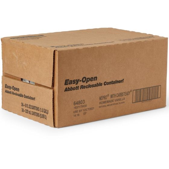 Nepro Carbsteady Shake Homemade Vanilla 8 oz. 24Ct