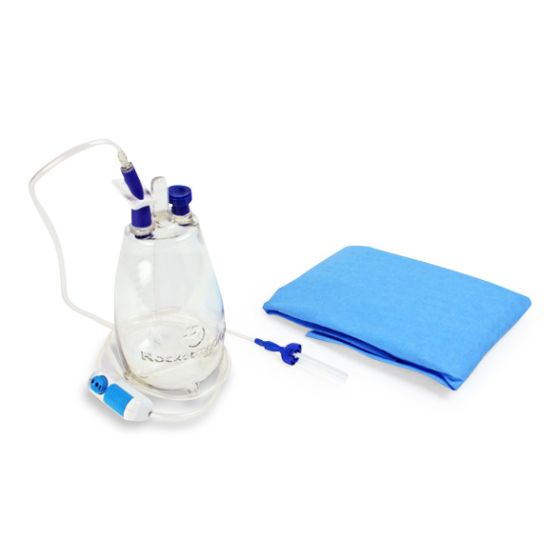 Pleural Drainage Dressing and 500 mL Bottle Pack 1Ct