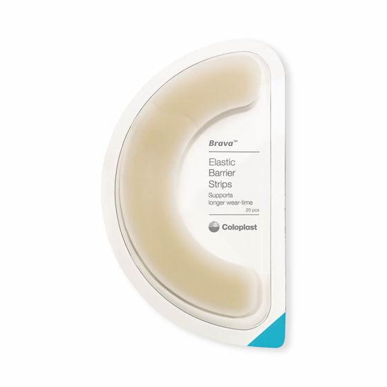 Coloplast Brava Elastic Barrier Strip Curved 5.5in 1Ct