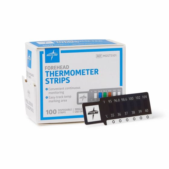 Disposable Forehead Thermometer Strip 100 Pack