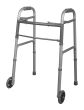 Medline Youth Folding Walker with 5in Wheels 300lb 1Ct
