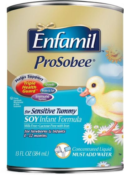 Enfamil ProSobee Sensitive Tummy Infant Formula 13oz 12Ct