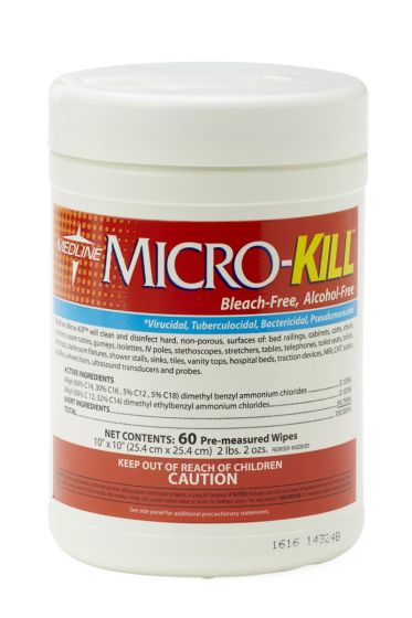 Medline Micro-Kill Disinfectant Wipes - Shop All