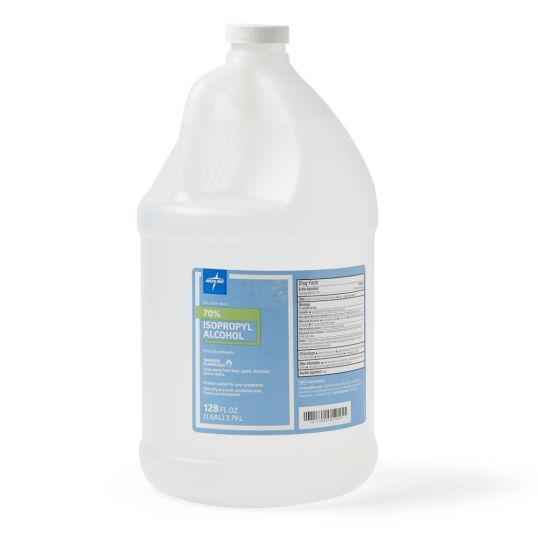 Medline Isopropyl Rubbing Alcohol 1gal 4Ct
