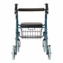 Medline Guardian Deluxe Aluminum Rollator Blue 1Ct