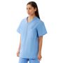 AngelStat Unisex 4 Pocket Reversible V-Neck Scrub Top - Shop All