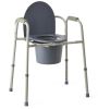 Medline Steel Bedside Commode 4Ct