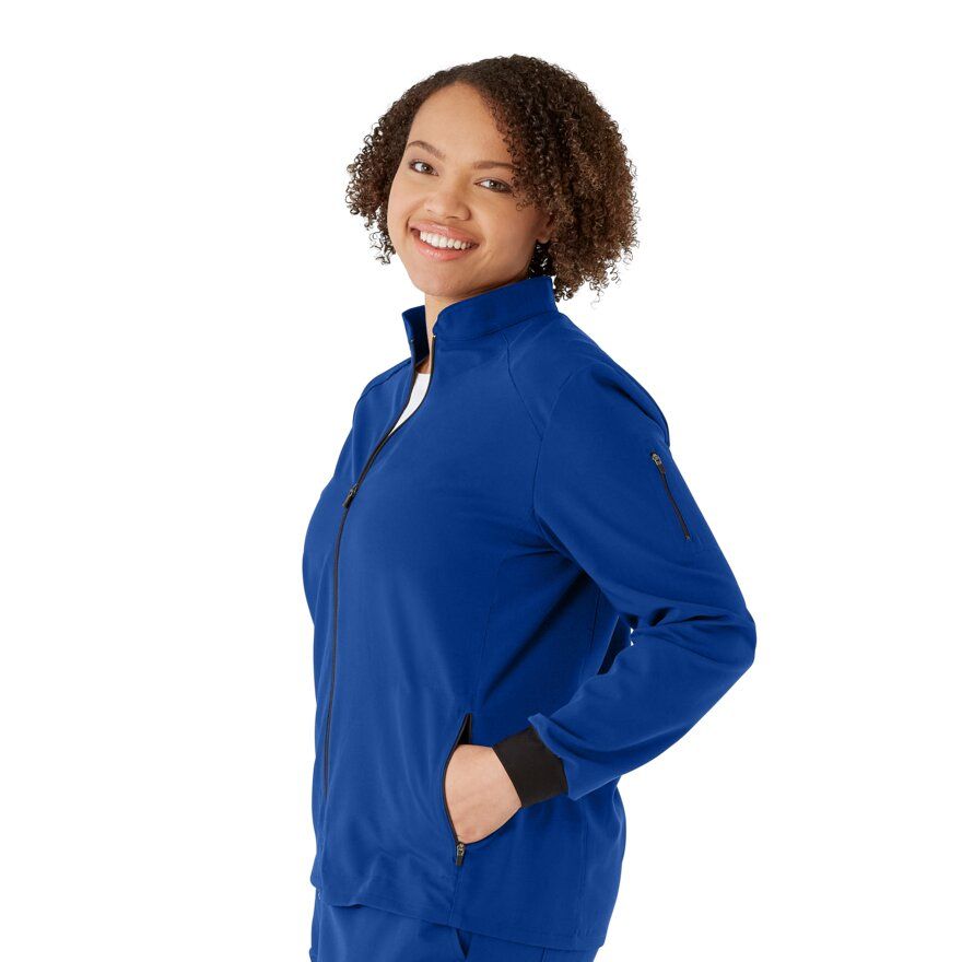 Solano ave Women's Athletic Fit Scrub Jacket - Shop All