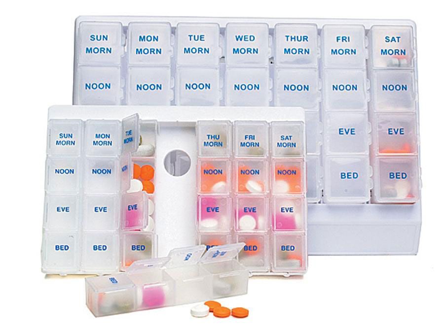 7-Day Deluxe Pill Box | Medline at Home