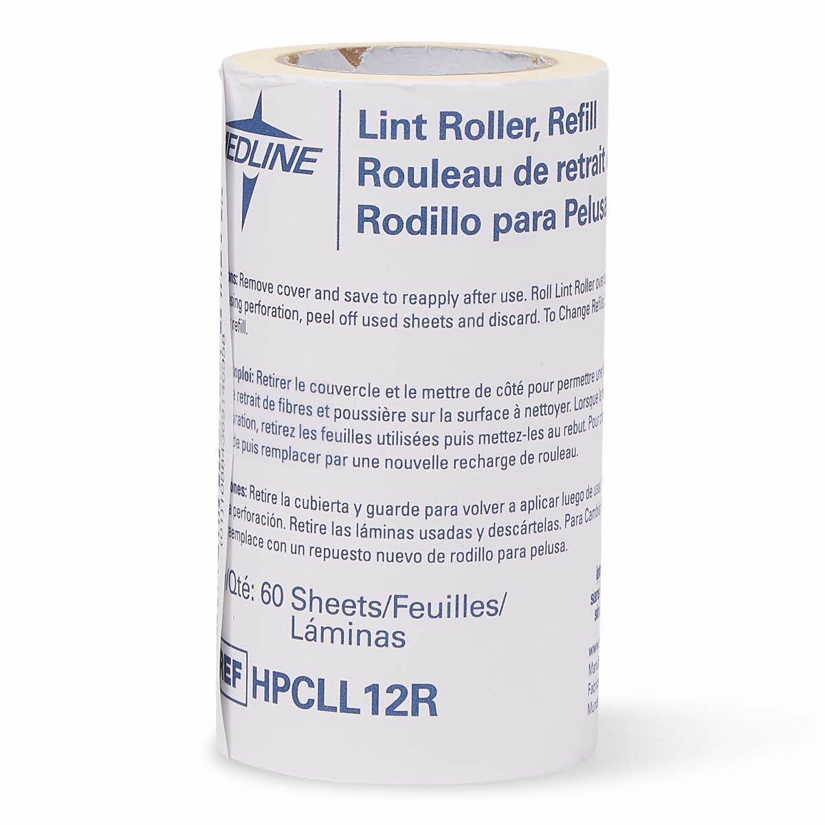 Refill Rolls for Lint Rollers, Case of 12