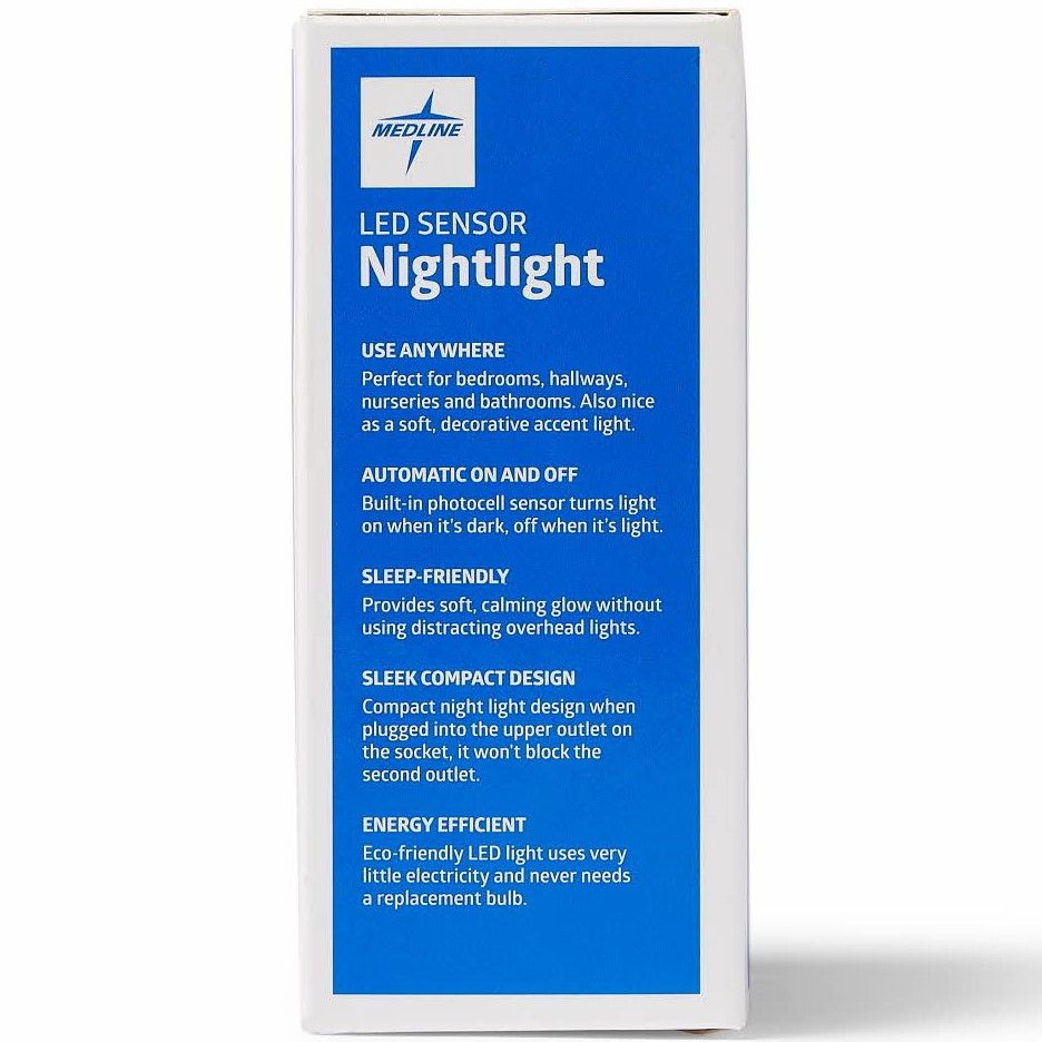 Medline Plug-In LED Nightlights 2/Pack