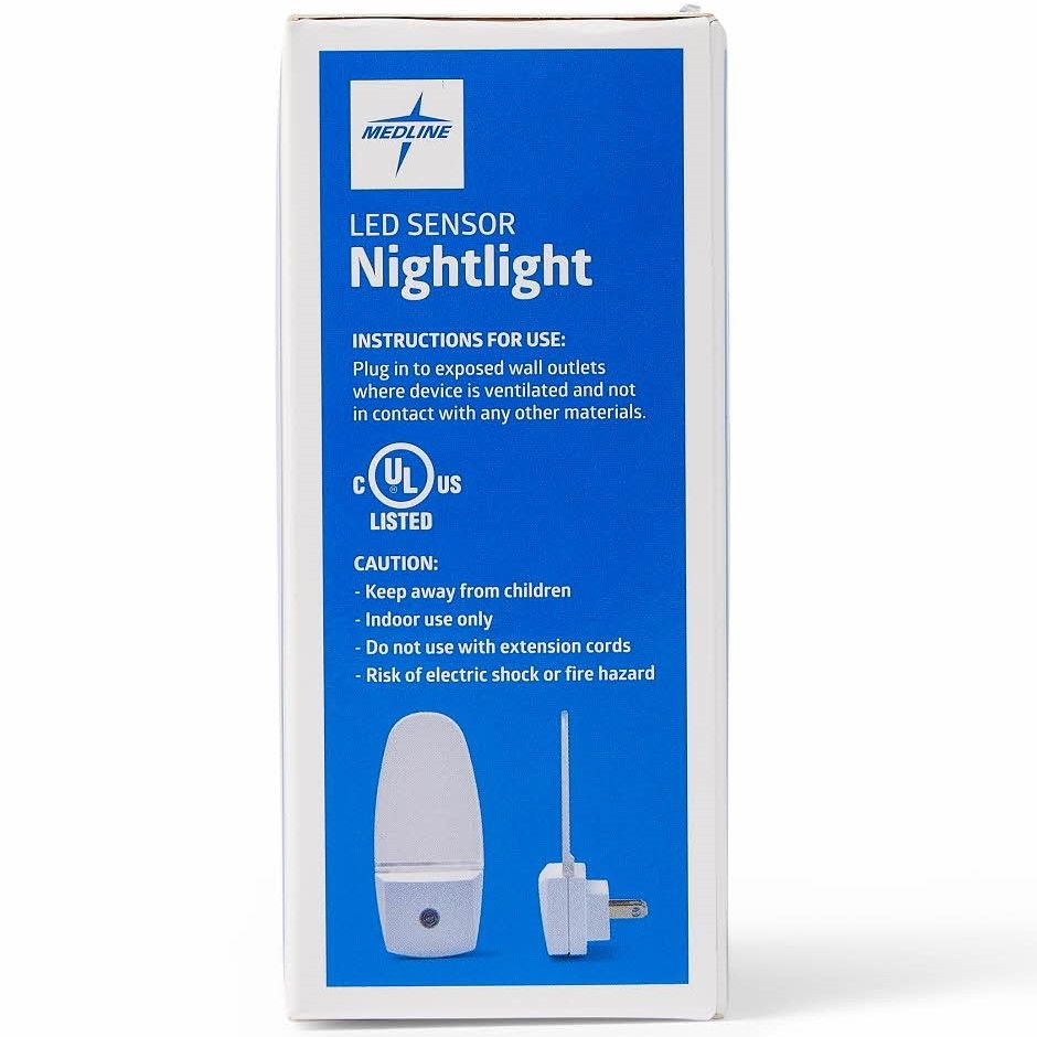 Medline Plug-In LED Nightlights 2/Pack