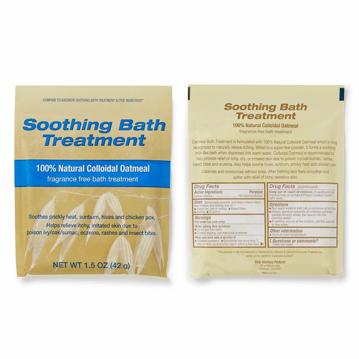 colloidal oatmeal bath