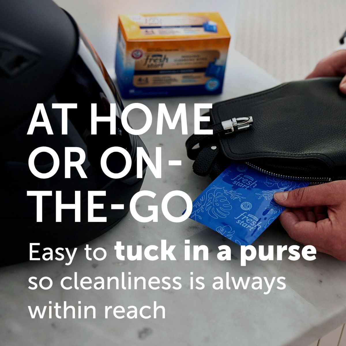 FitRight Fresh Start Flushable Personal Cleansing Wipes 48Ct