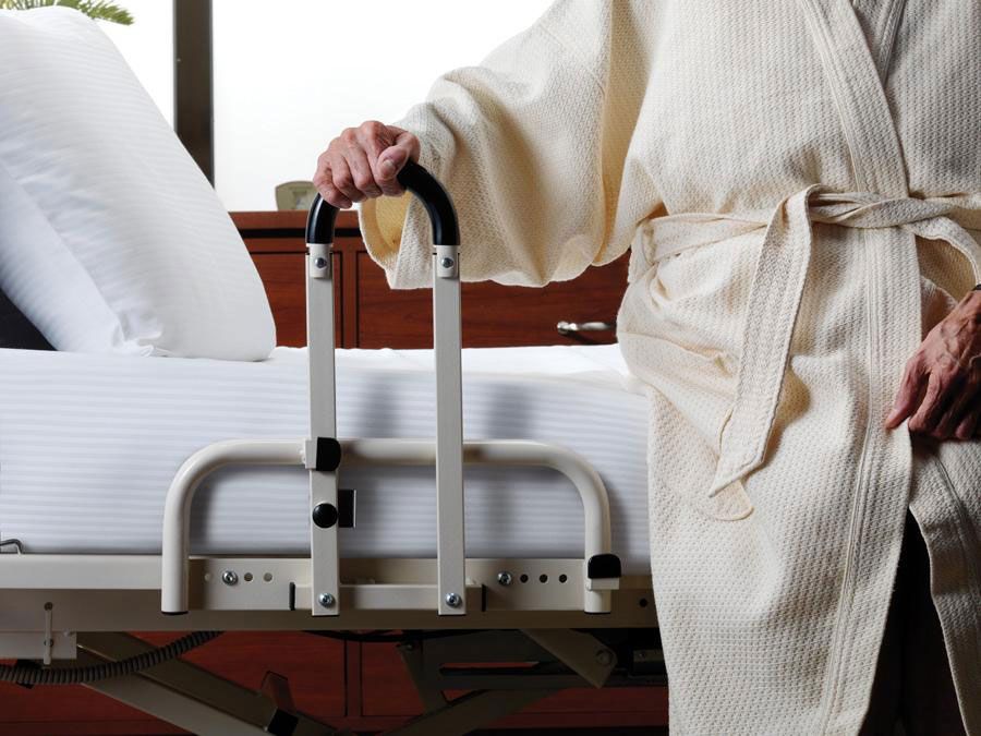 Medline Alterra Flip-Down Bed Side Rail Assist Bar 1Ct