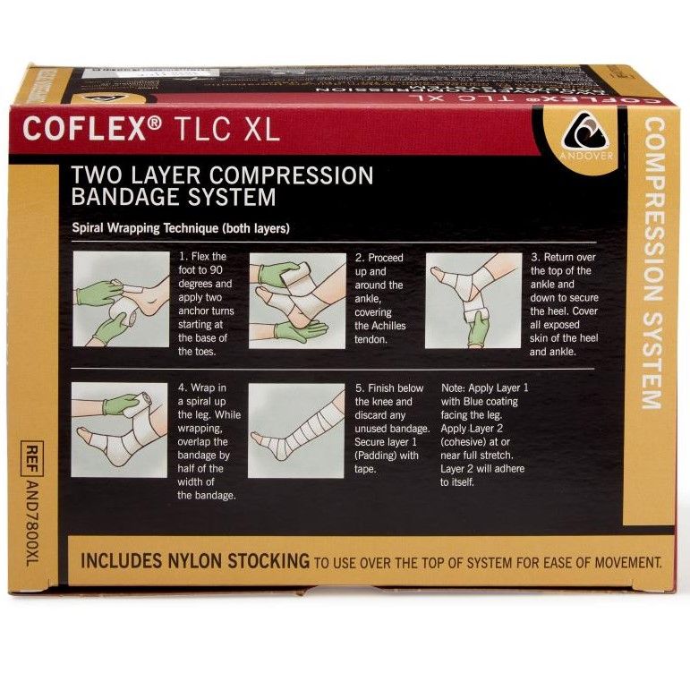 CoFlex TLC 2-Layer Compression System 8Ct