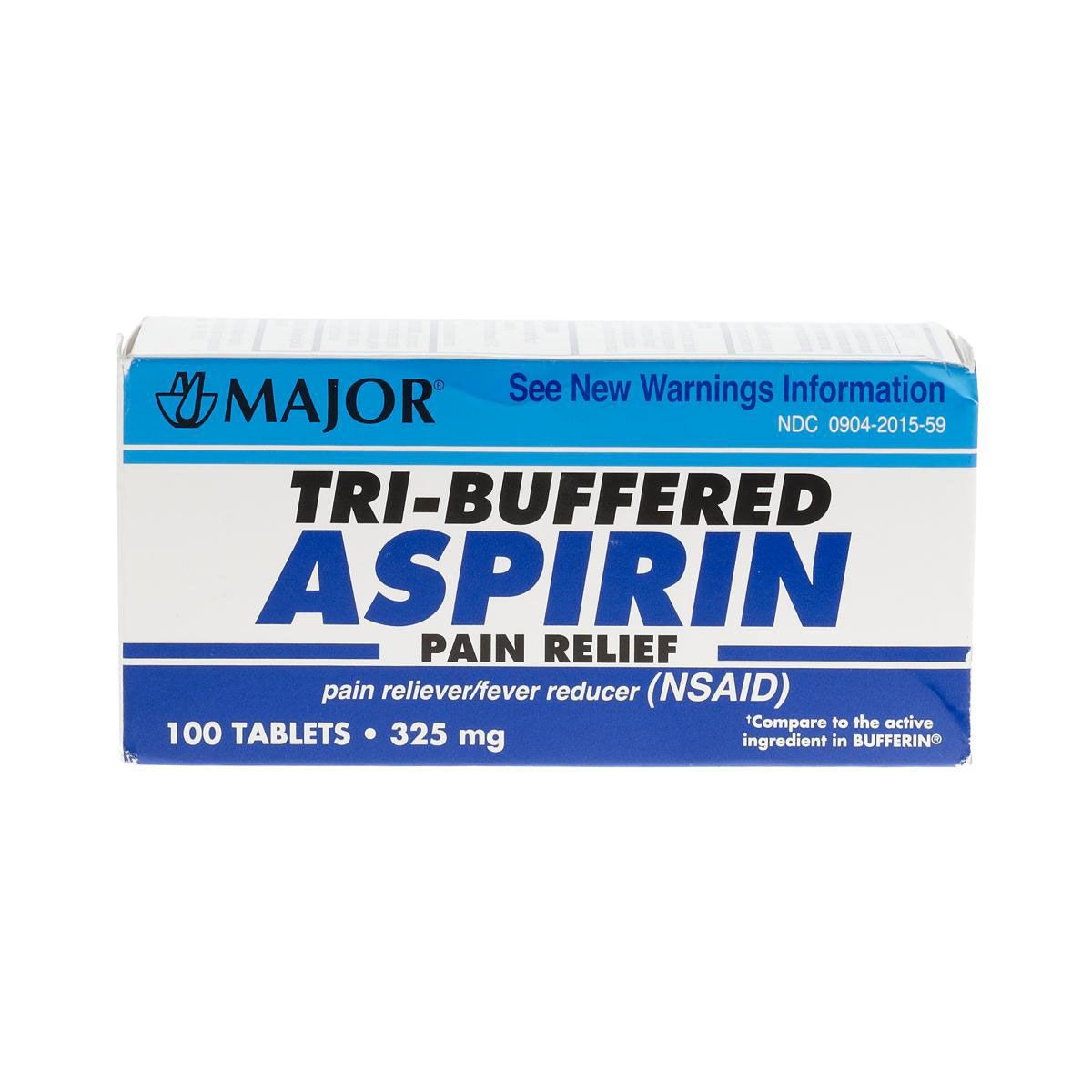 Major Tri-Buffered Aspirin Tablets - Shop All