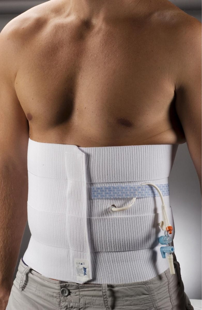 Dale Medical Abdominal Binder Wraparound 12in 1Ct
