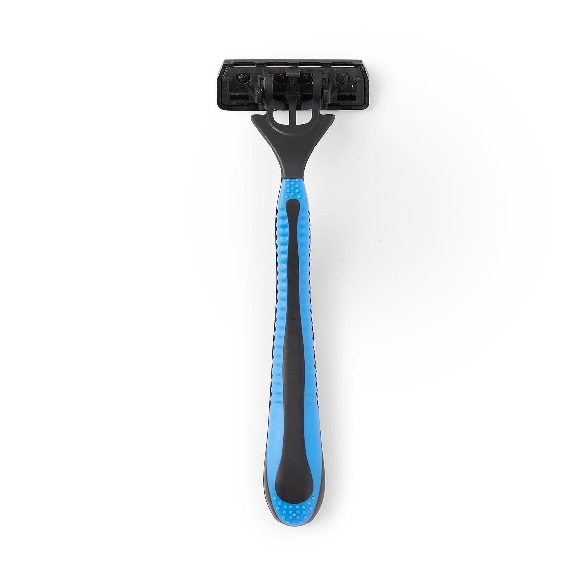 Medline Triple Blade Razor with Lubrication Strip 10Ct