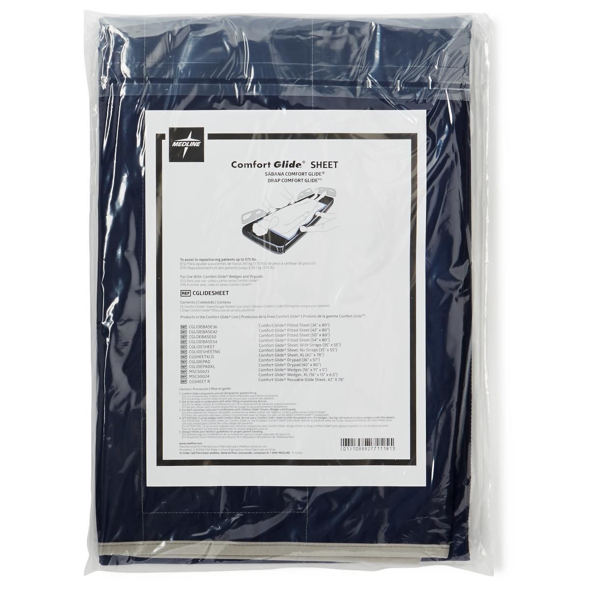 Comfort Glide Repositioning Sheet 575lb Cap 35x55 1Ct