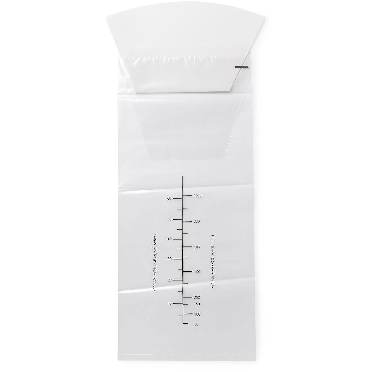Medline Clean Sack Emesis Sick Bag Clear 1Ct