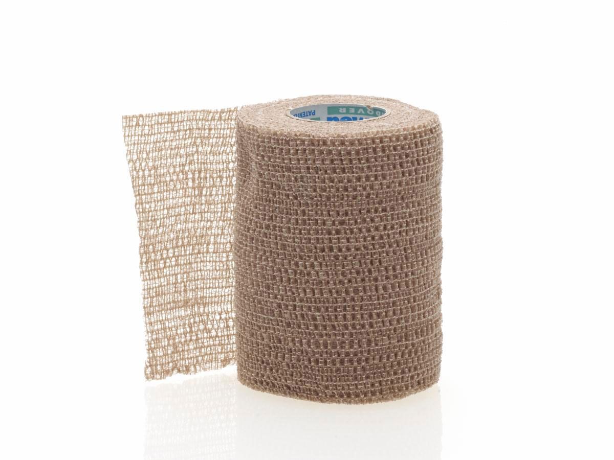 CoFlex Med Sterile Latex Cohesive Wrap Tan 3in x 5yd 1Ct