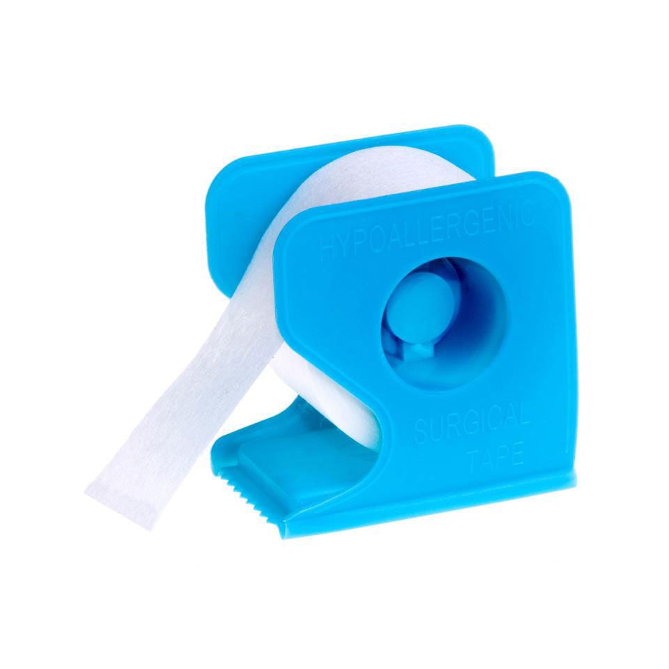 CURAD Paper Medical Tape 1"x10-yd in Dispenser 12 Count