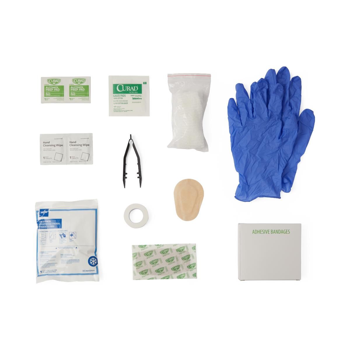 CURAD 175-Piece Complete First Aid Kit 6Ct