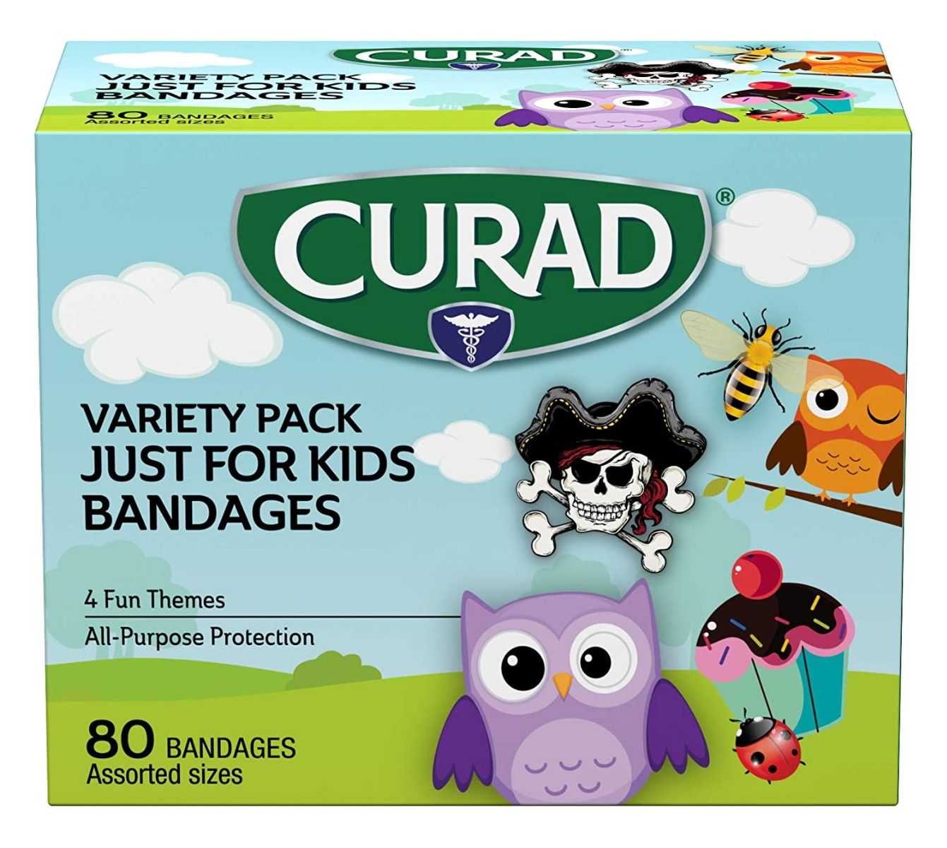CURAD Kids Deco Waterproof Bandages