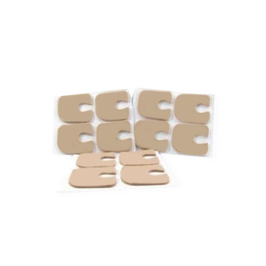 TP-18 Toe Pads 0.25in Orthopedic Felt Tan 100Ct