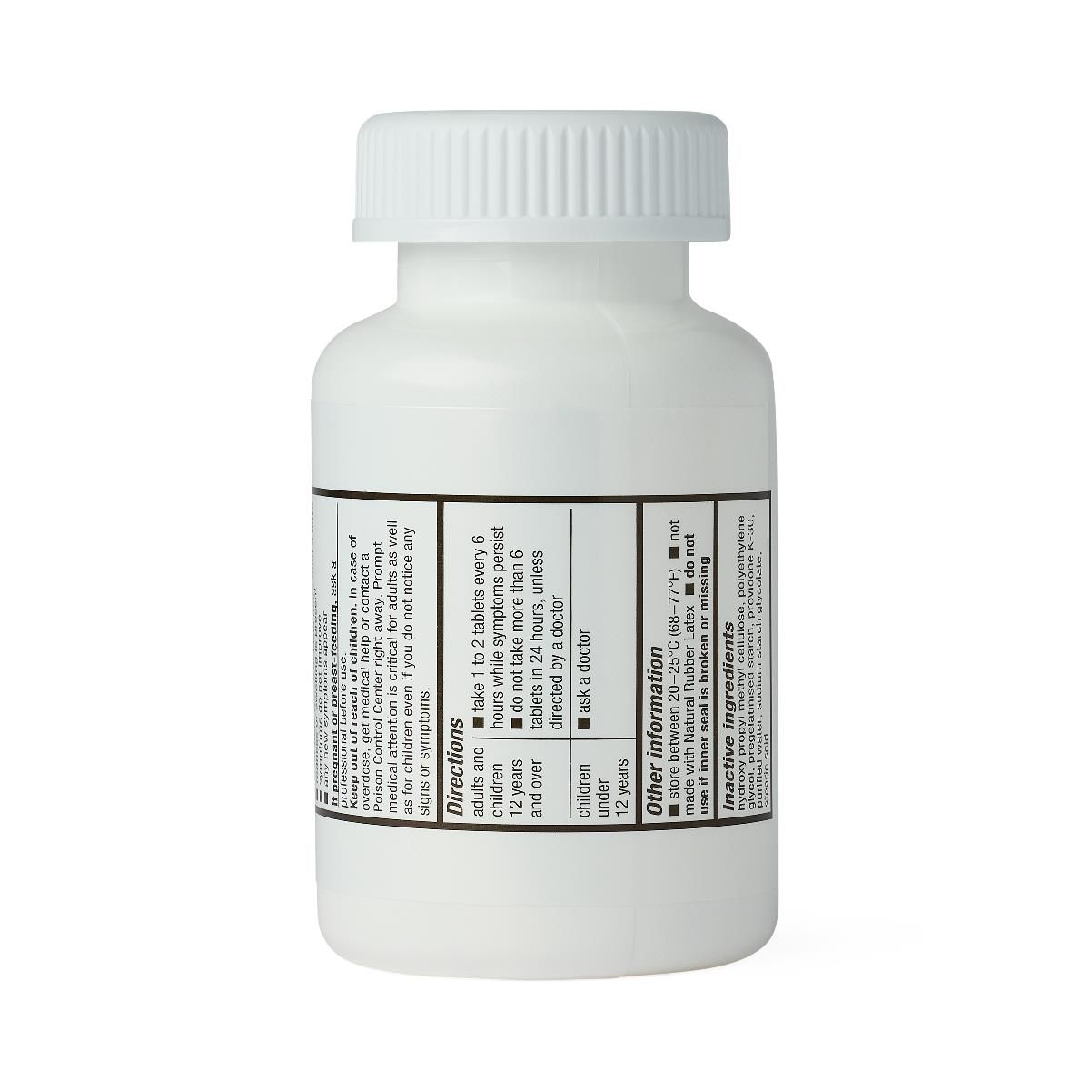 Acetaminophen Tablets, Pain Reliever & Fever Reducer, 500 mg, 100 ...