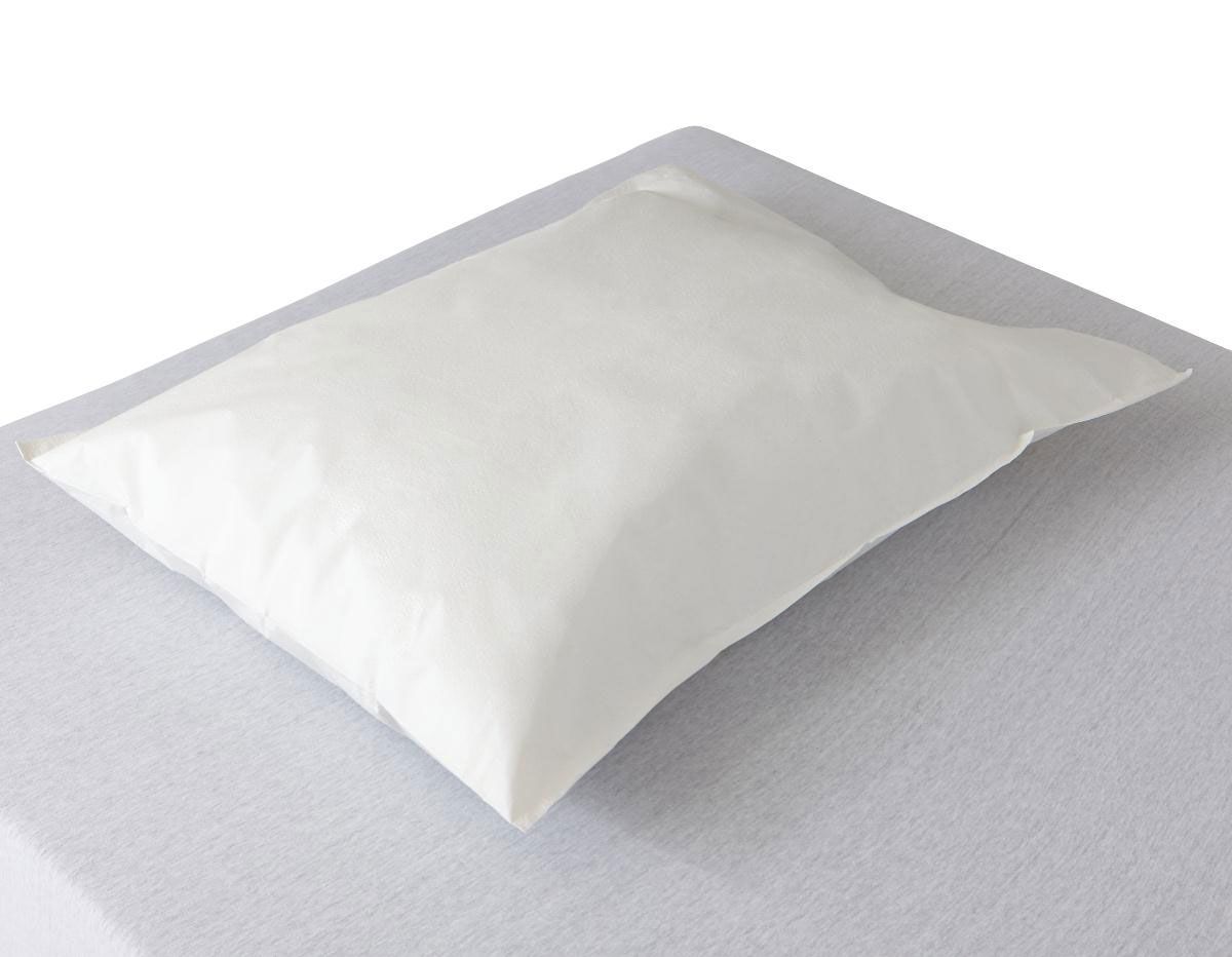 Medline Disposable Tissue/Poly Pillowcase White 21x30 100Ct