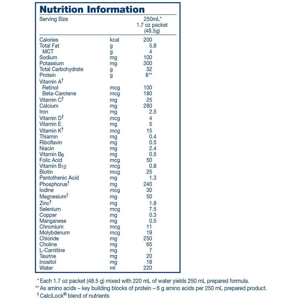 Vivonex Pediatric Elemental Powder 1.7oz Packet 1Ct