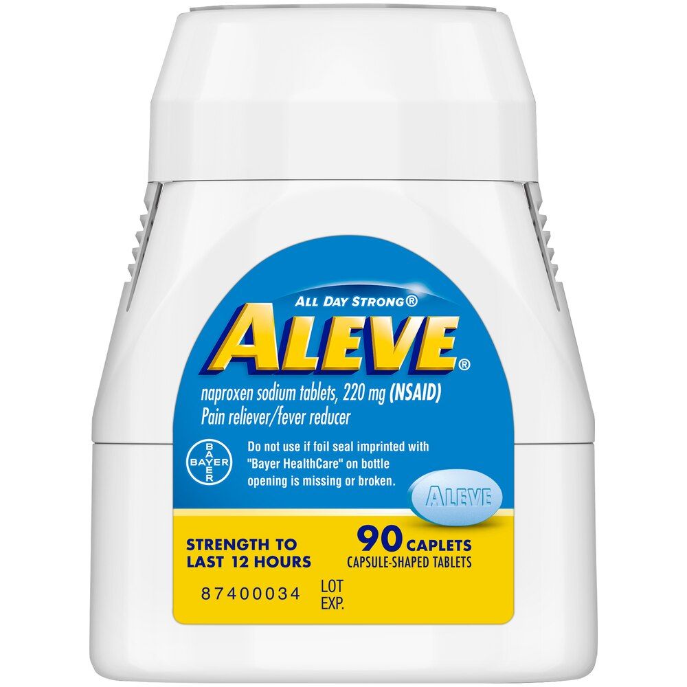 Aleve Pain Reliever Tablets 90Ct