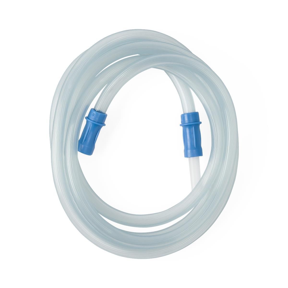 Medline Universal Suction Tubing Scalloped 1/4in x 6ft 50Ct