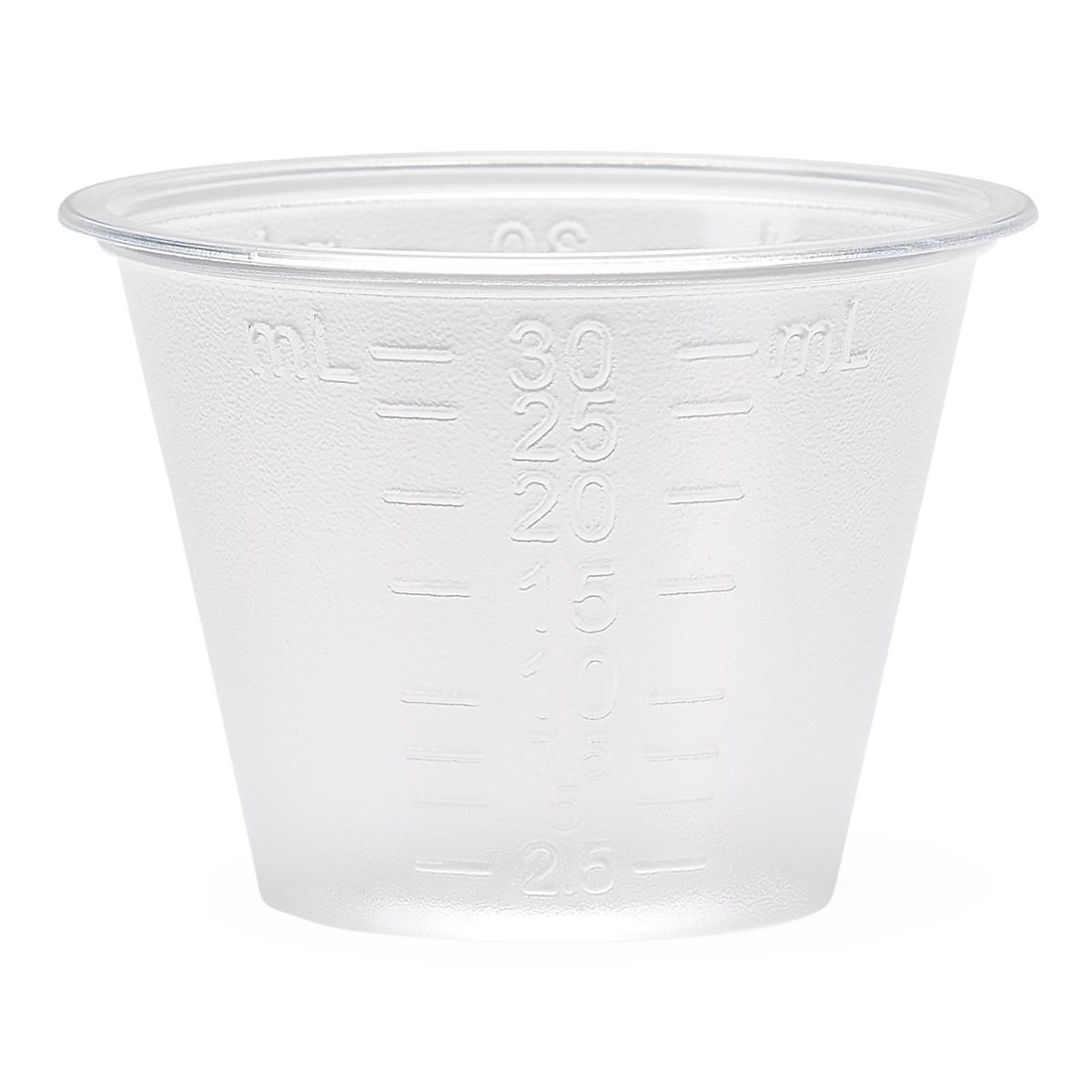 Medline Plastic Graduated mL Medicine Cup 1oz 5000Ct