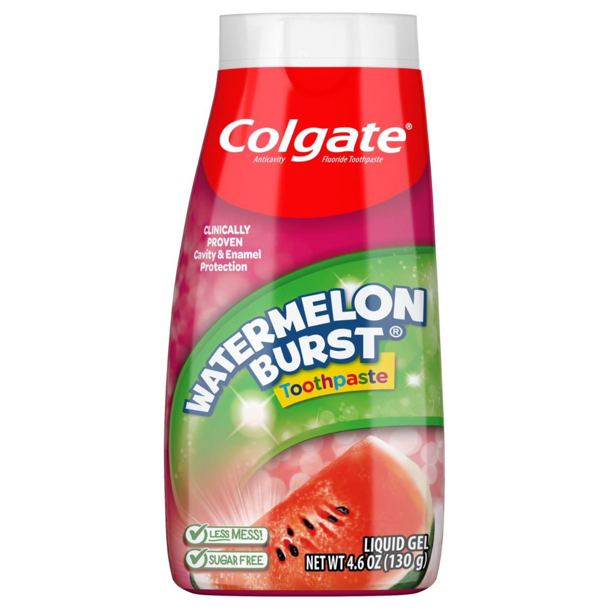 Colgate Kids Gel Toothpaste Watermelon 4.6oz 1Ct