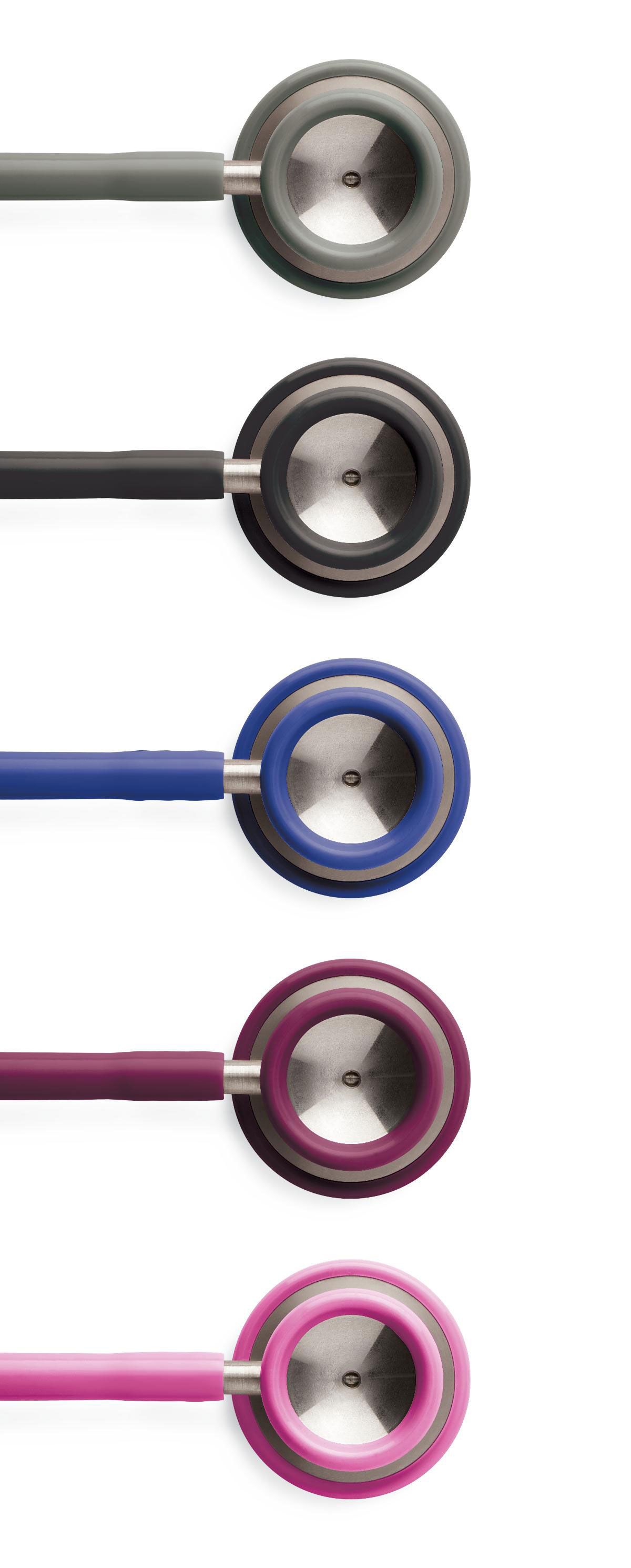 Medline Adult Stainless Steel Stethoscope - See All