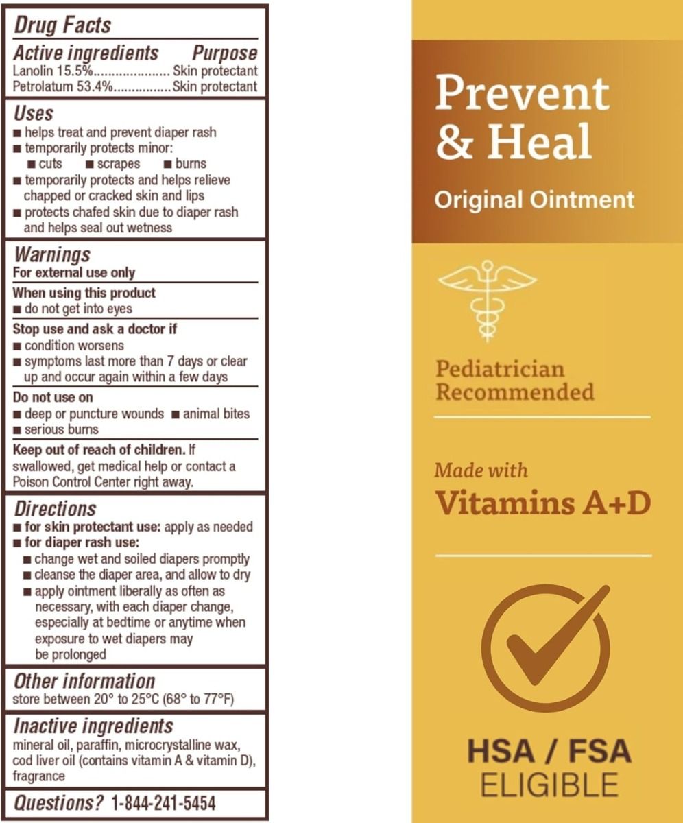 A&D Diaper Rash Ointment 4oz 1Ct
