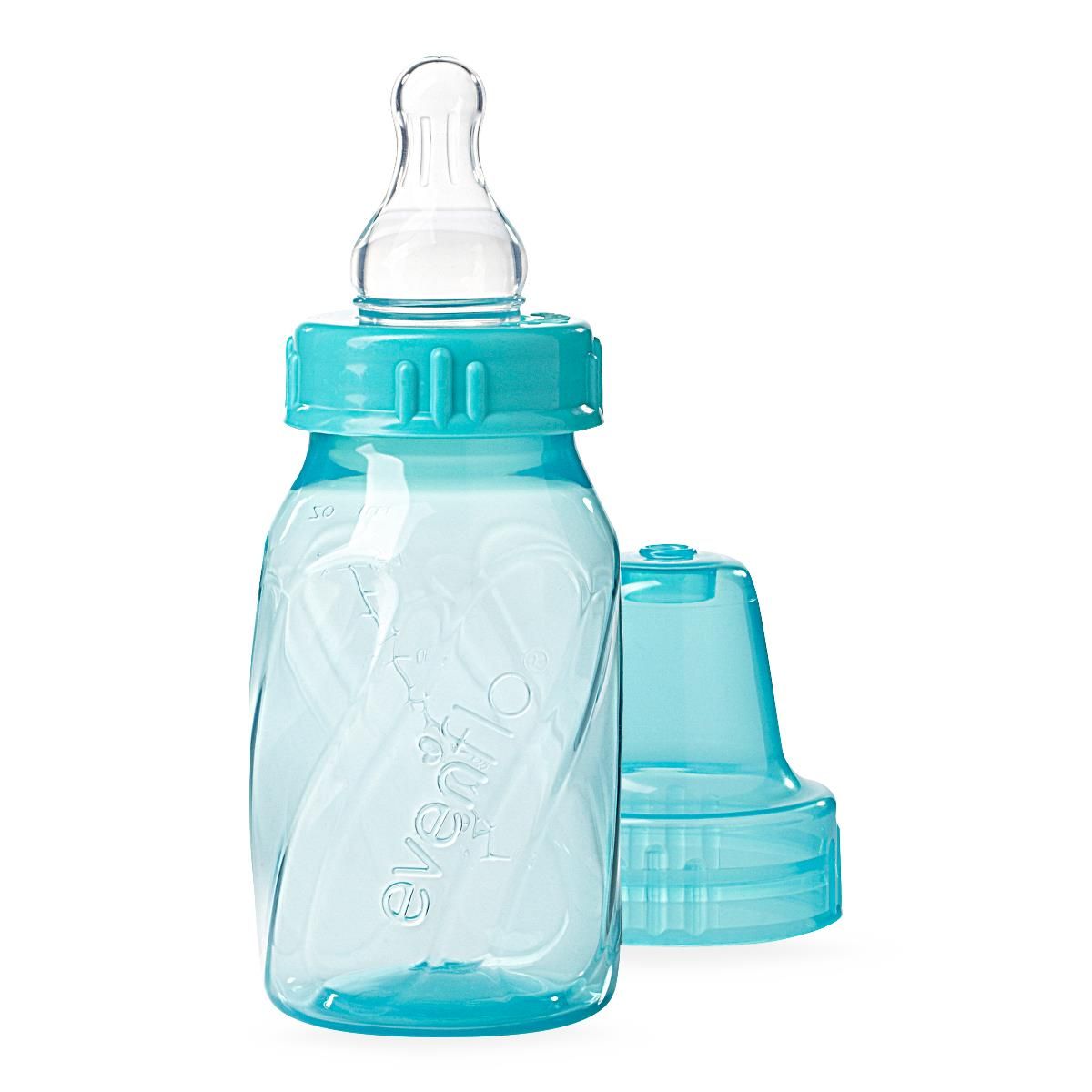Evenflo Classic Tinted Polypropylene Bottles 8oz Assorted Colors 3Ct