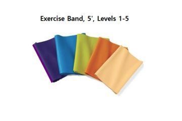 Medline Latex Exercise Band Sample Set