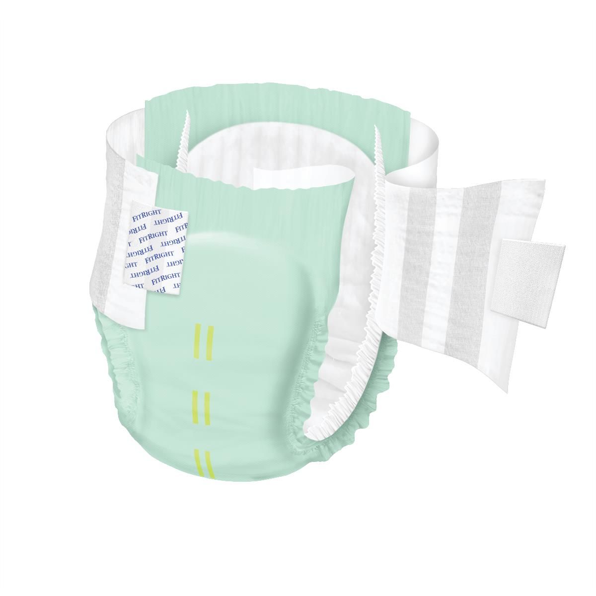 Medline FitRight OptiFit Stretch Ultra Brief L/XL 80Ct