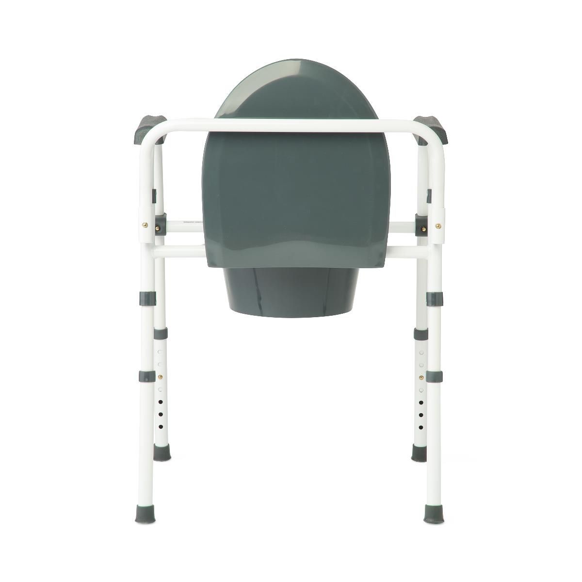Guardian 3-in-1 Folding Commode with Standard Seat 350lbs Dark Gray 1Ct