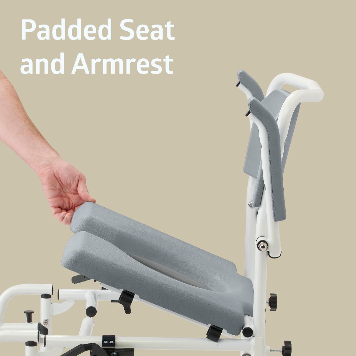 Guardian Shower Commode Transport Chair 275lbs 1Ct