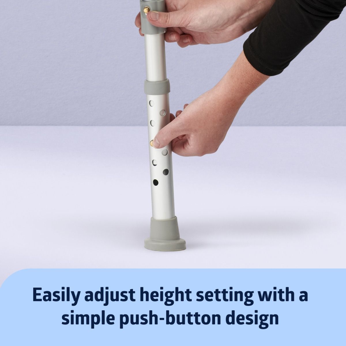 Medline Padded Transfer Bench with Back 400lb Cap 1Ct