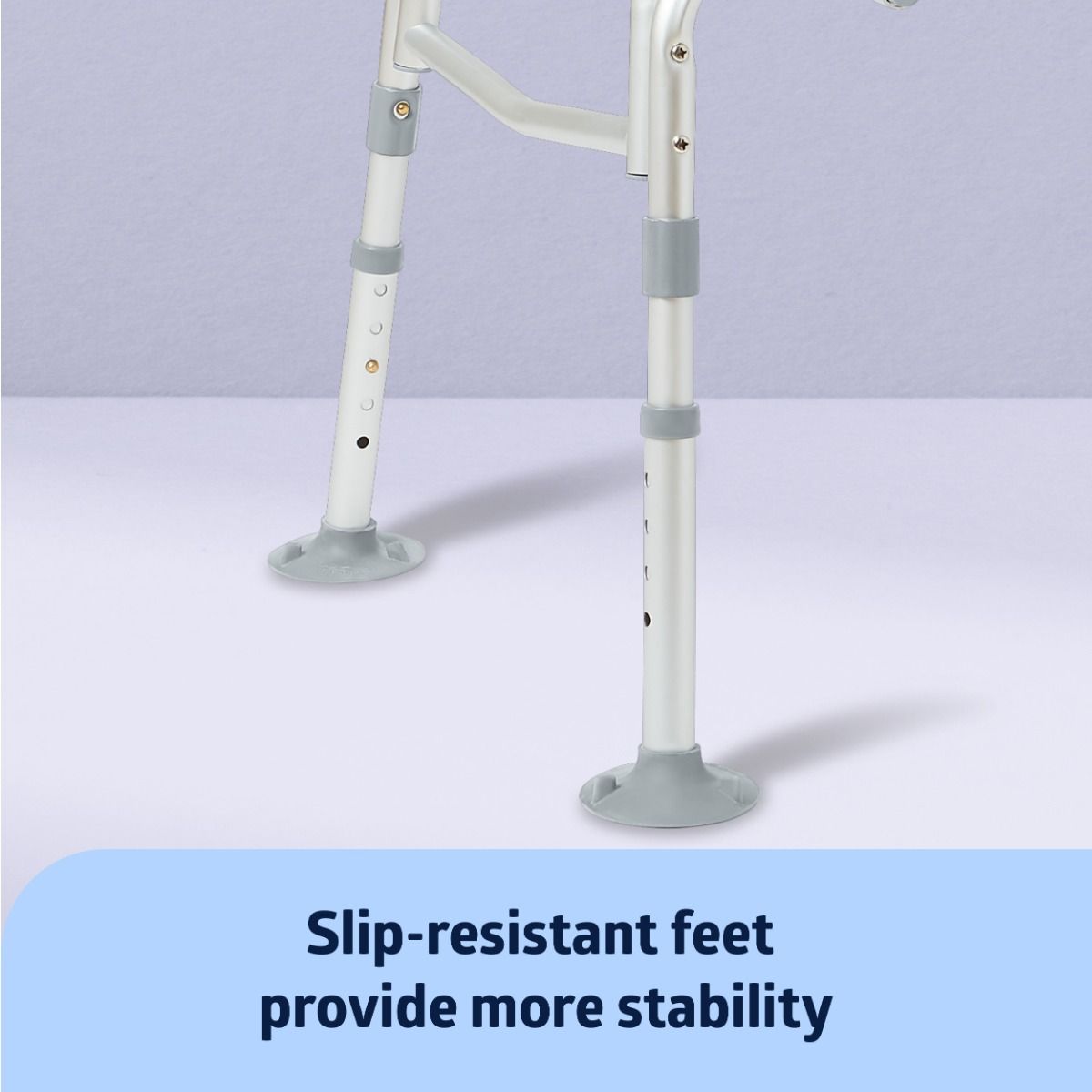 Medline Padded Transfer Bench with Back 400lb Cap 1Ct