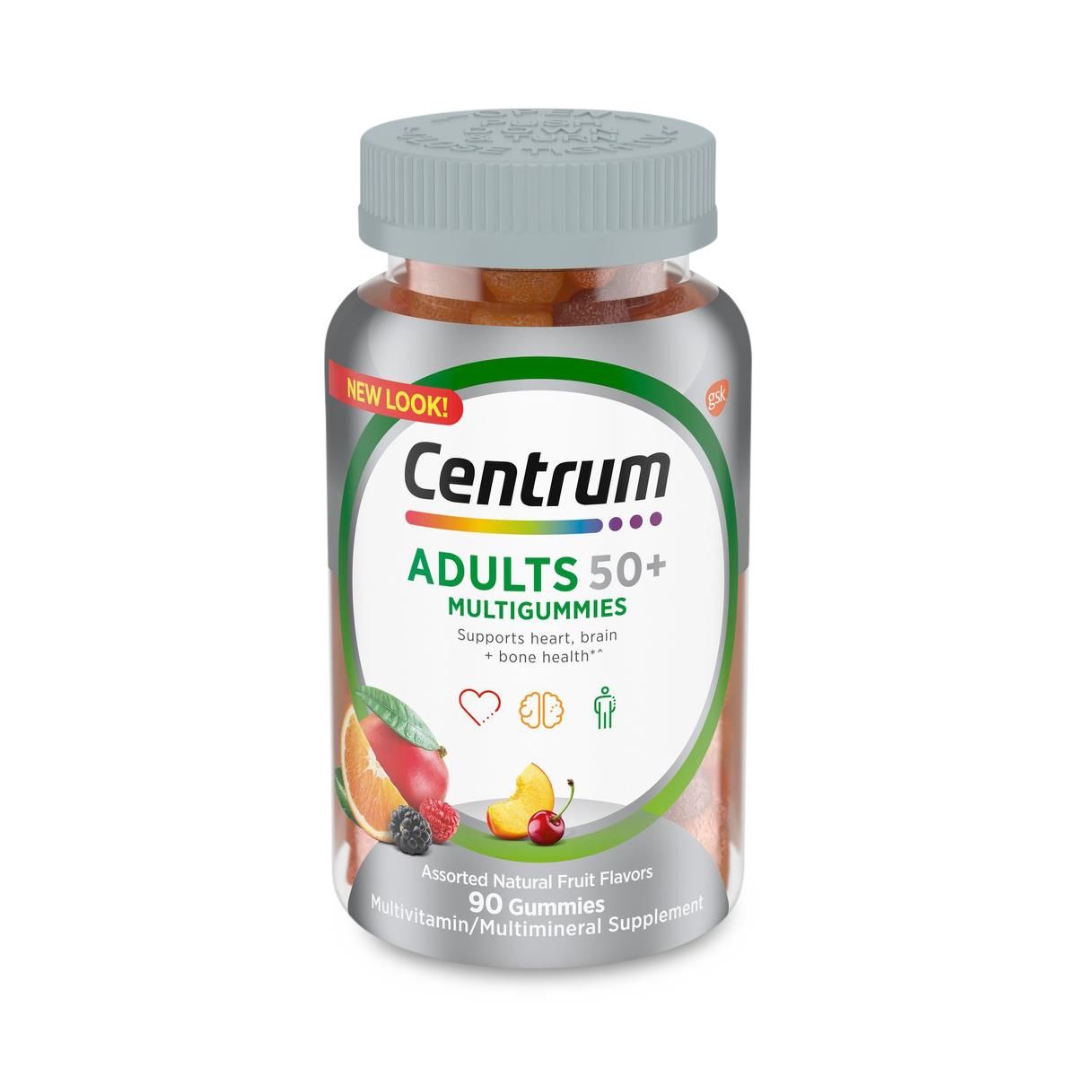 Centrum Adults 50+ Multigummies 90Ct