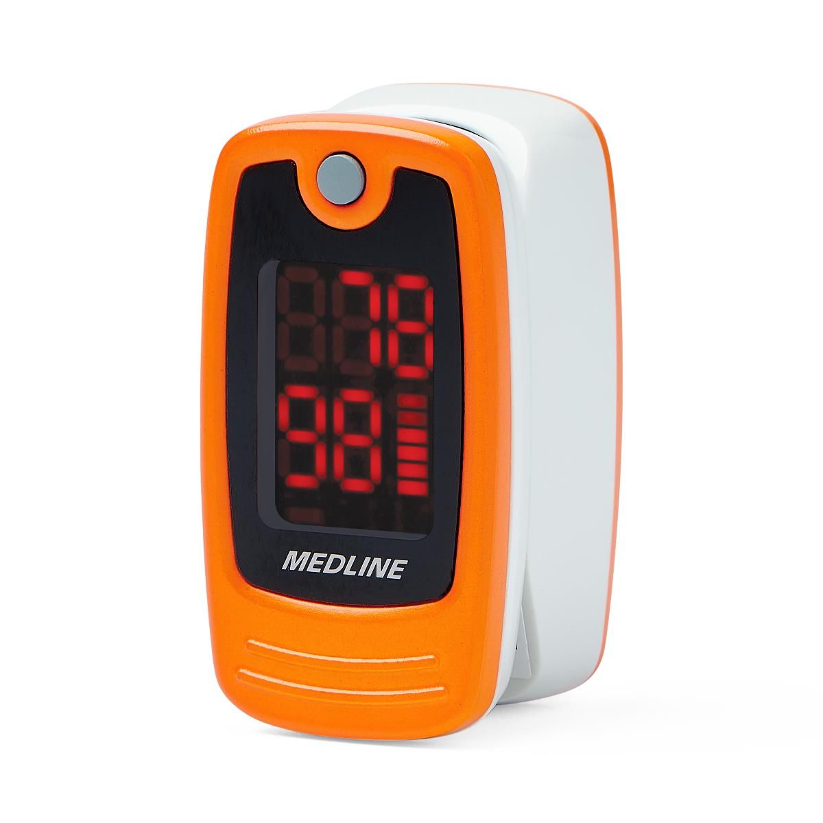Soft Touch Fingertip Pulse Oximeter, Digital Display, Adult