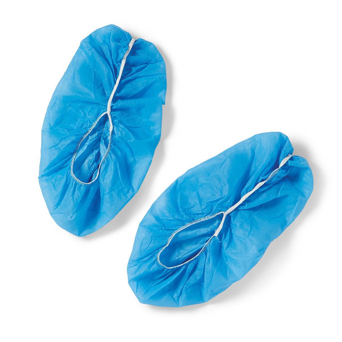 Medline Spun Polypropylene Nonskid Shoe Cover Reg/L 100Ct