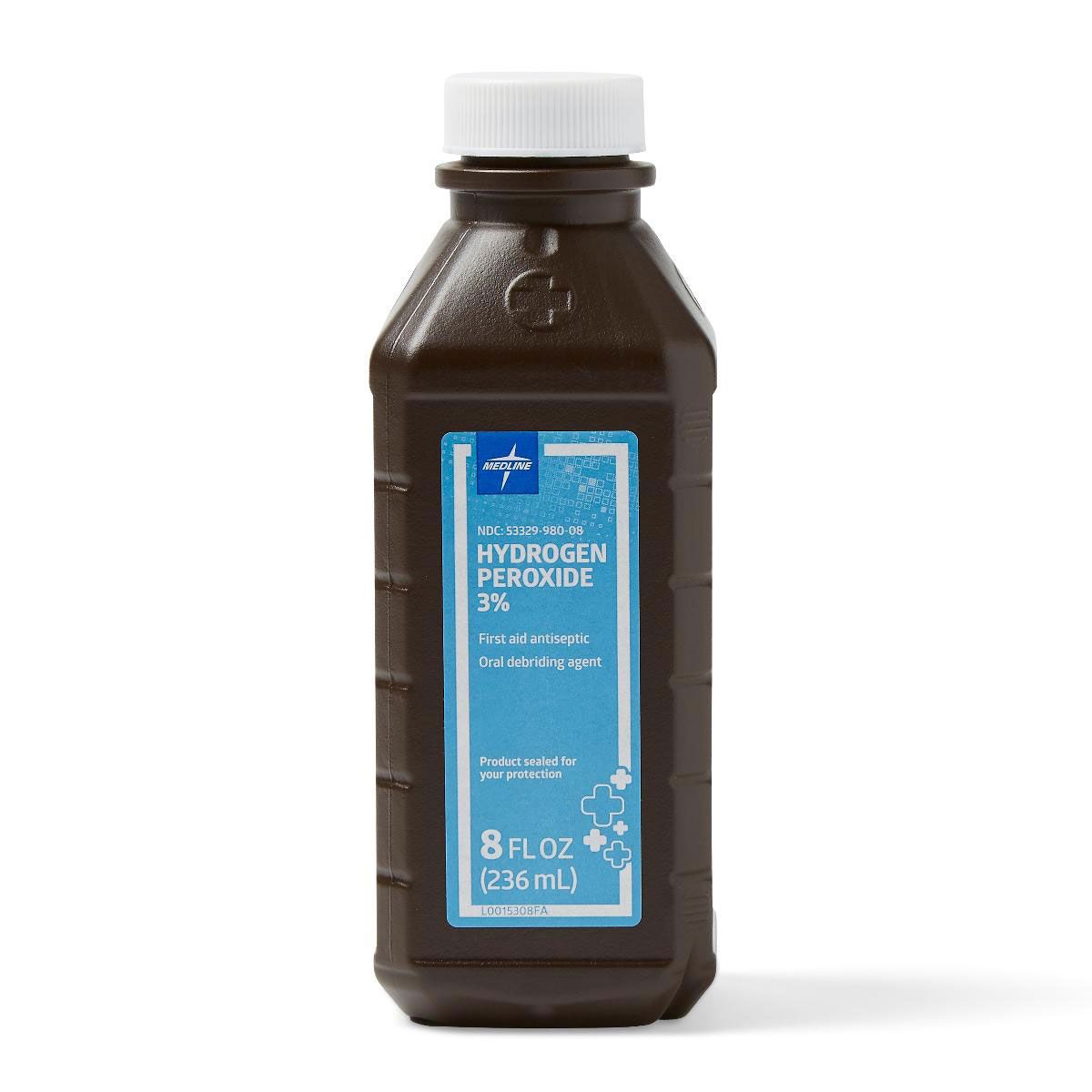 Hydrogen Peroxide Bottle Swan® Hydrogen Peroxide 2/32 Oz. Bottles